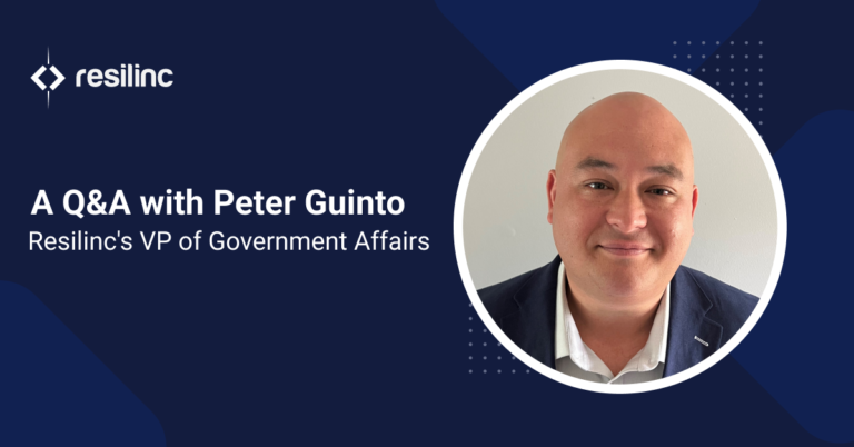 Meet Peter Guinto, Resilinc’s VP of Government Affairs - Resilinc